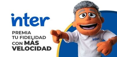 Paga o recarga tus servicios Inter a través de Mercantil en Línea